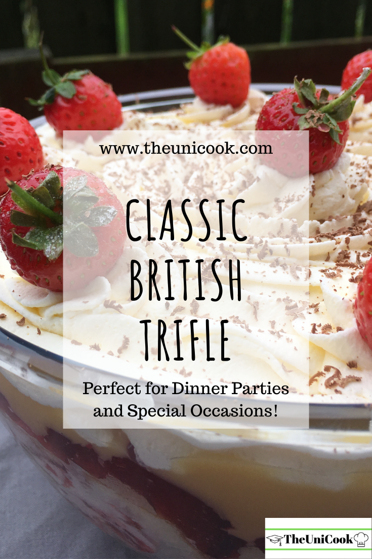 Easy Trifle | Classic British Dessert - TheUniCook Festive-Baking