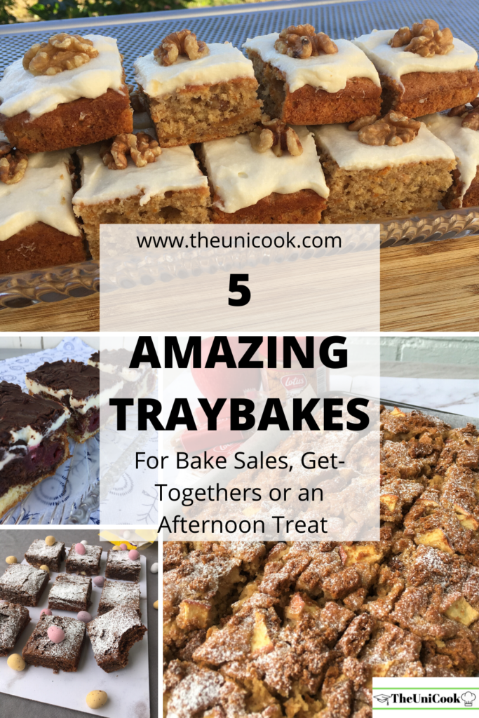 5 Amazing Traybakes for Bake Sales, Parties & Co. - TheUniCook