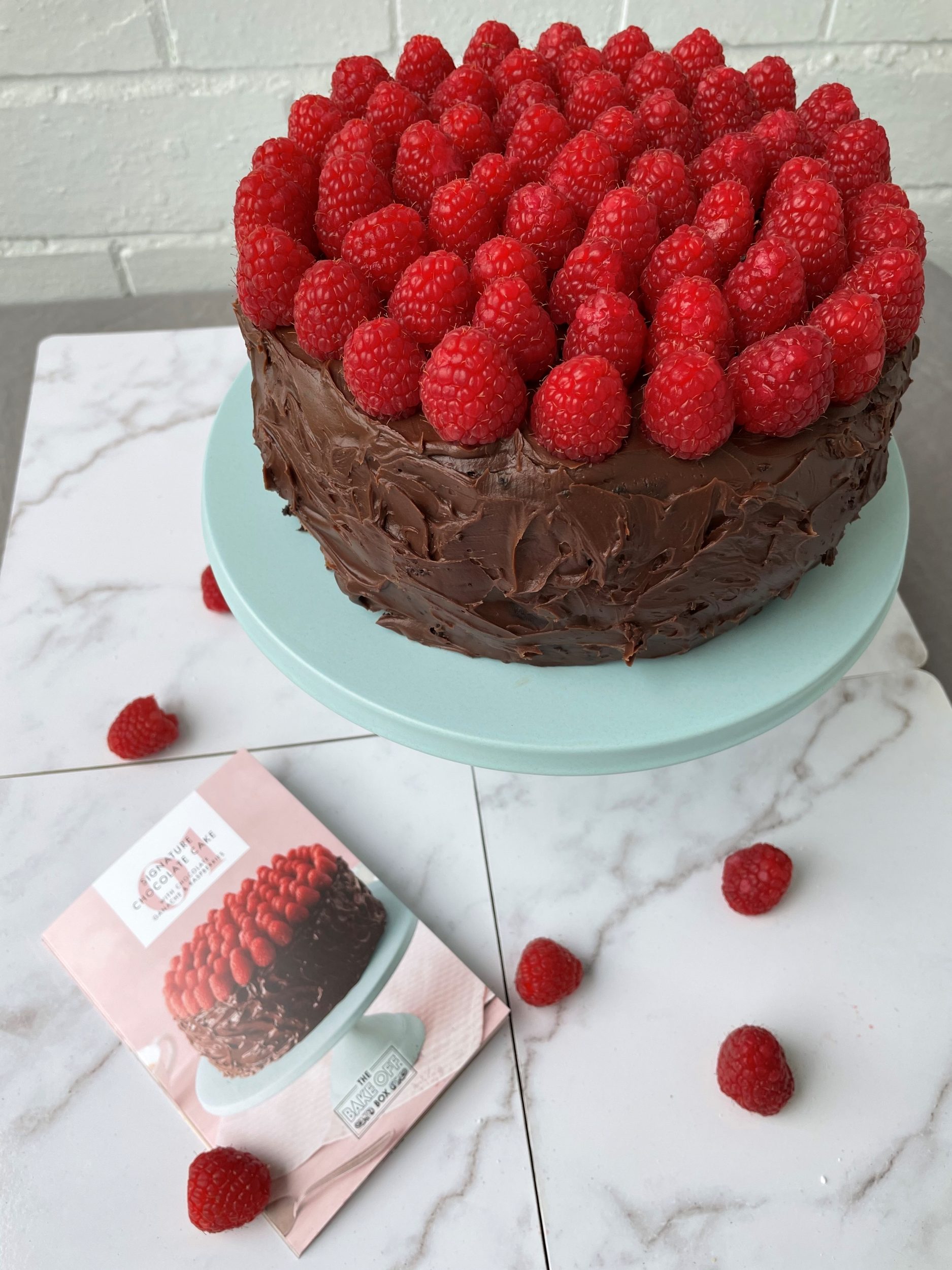 GBBO Signature Chocolate Cake | Bake Off Box #1 - TheUniCook