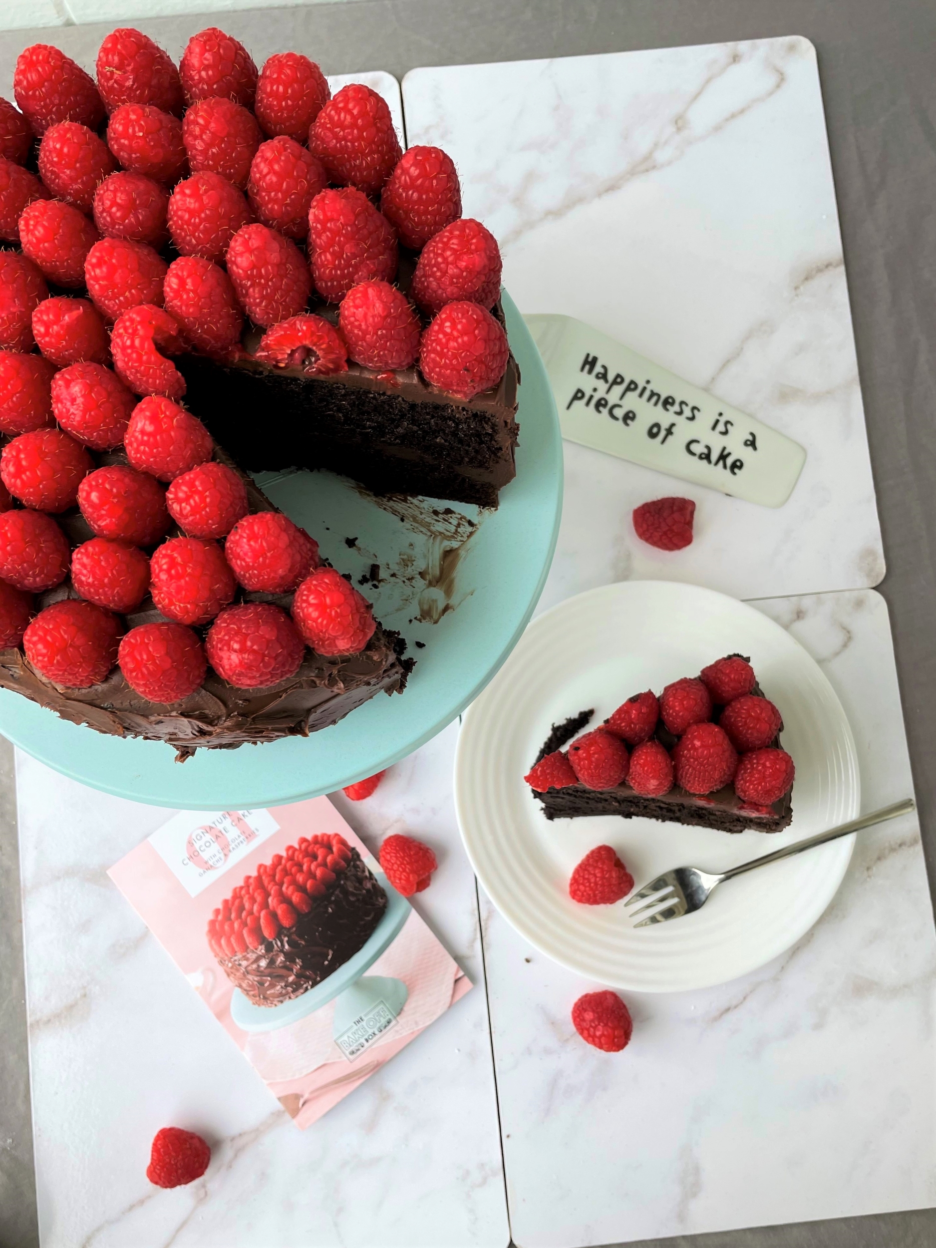 GBBO Signature Chocolate Cake | Bake Off Box #1 - TheUniCook