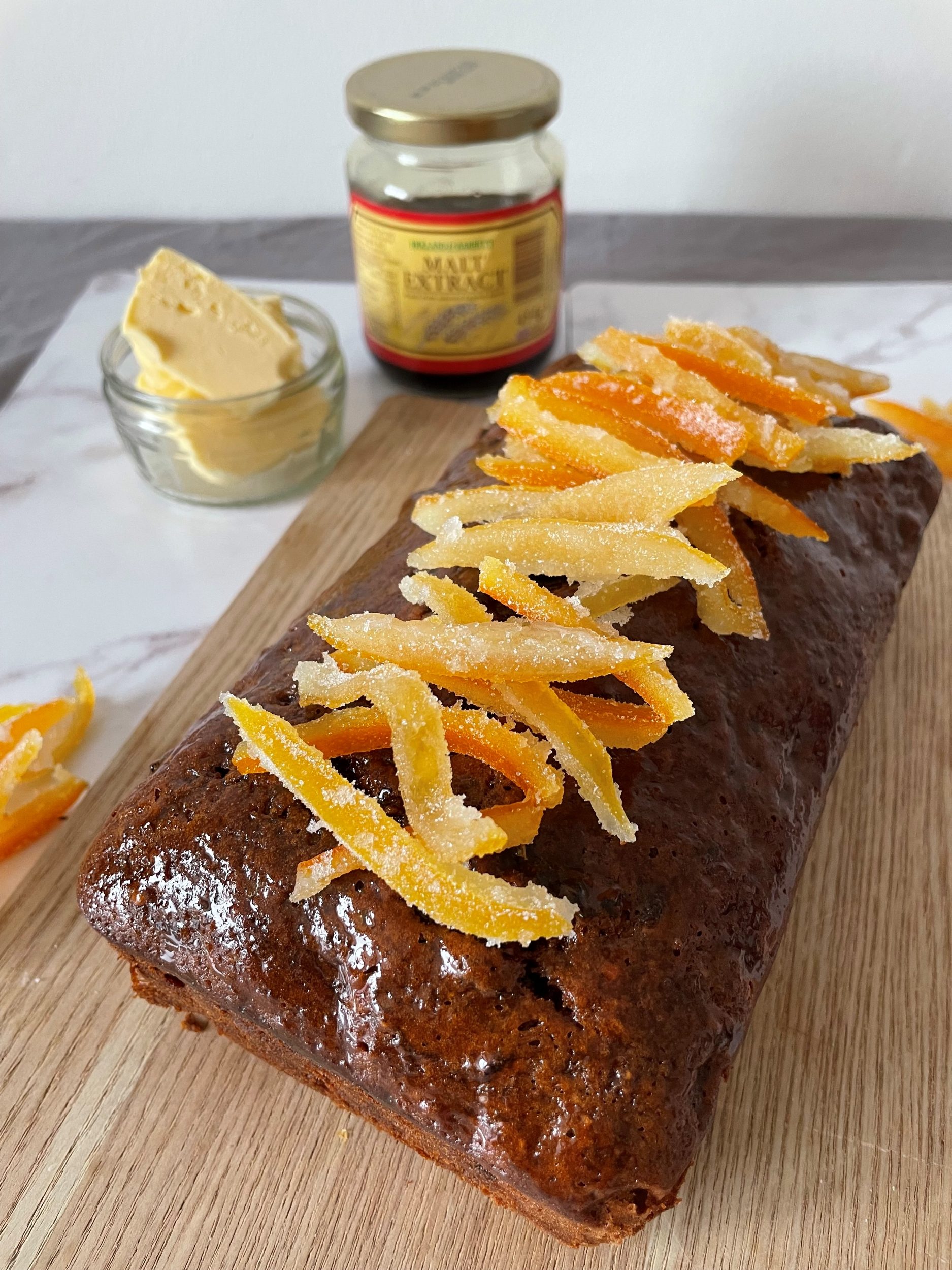 Prue’s Malt Loaf (with Candied Peel & Butter) | Bake Off Technical ...