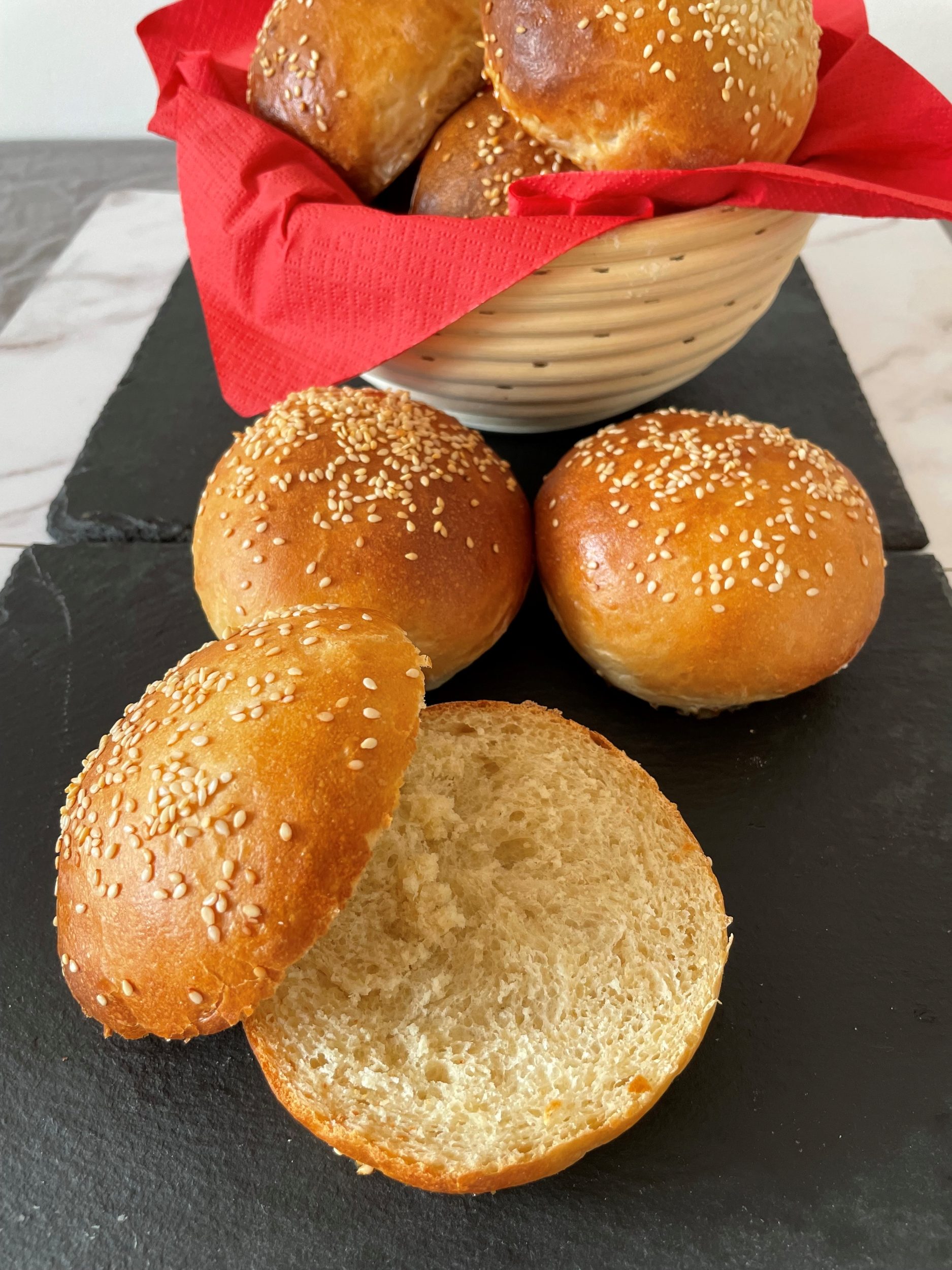 Homemade Soft Burger Buns | Summer BBQ Recipe - TheUniCook