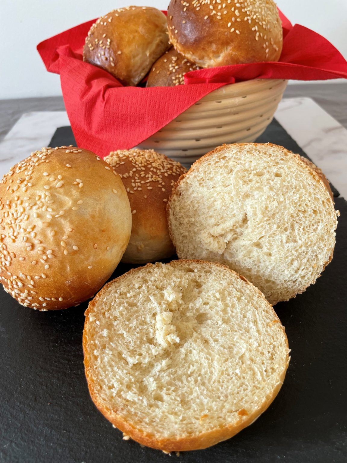 Homemade Soft Burger Buns | Summer BBQ Recipe - TheUniCook