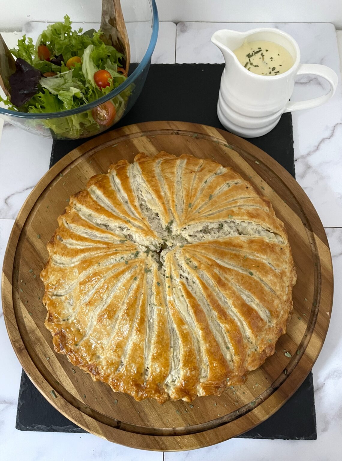 Paul Hollywood’s Dauphinoise Potato and Caramelised Onion Pithivier ...